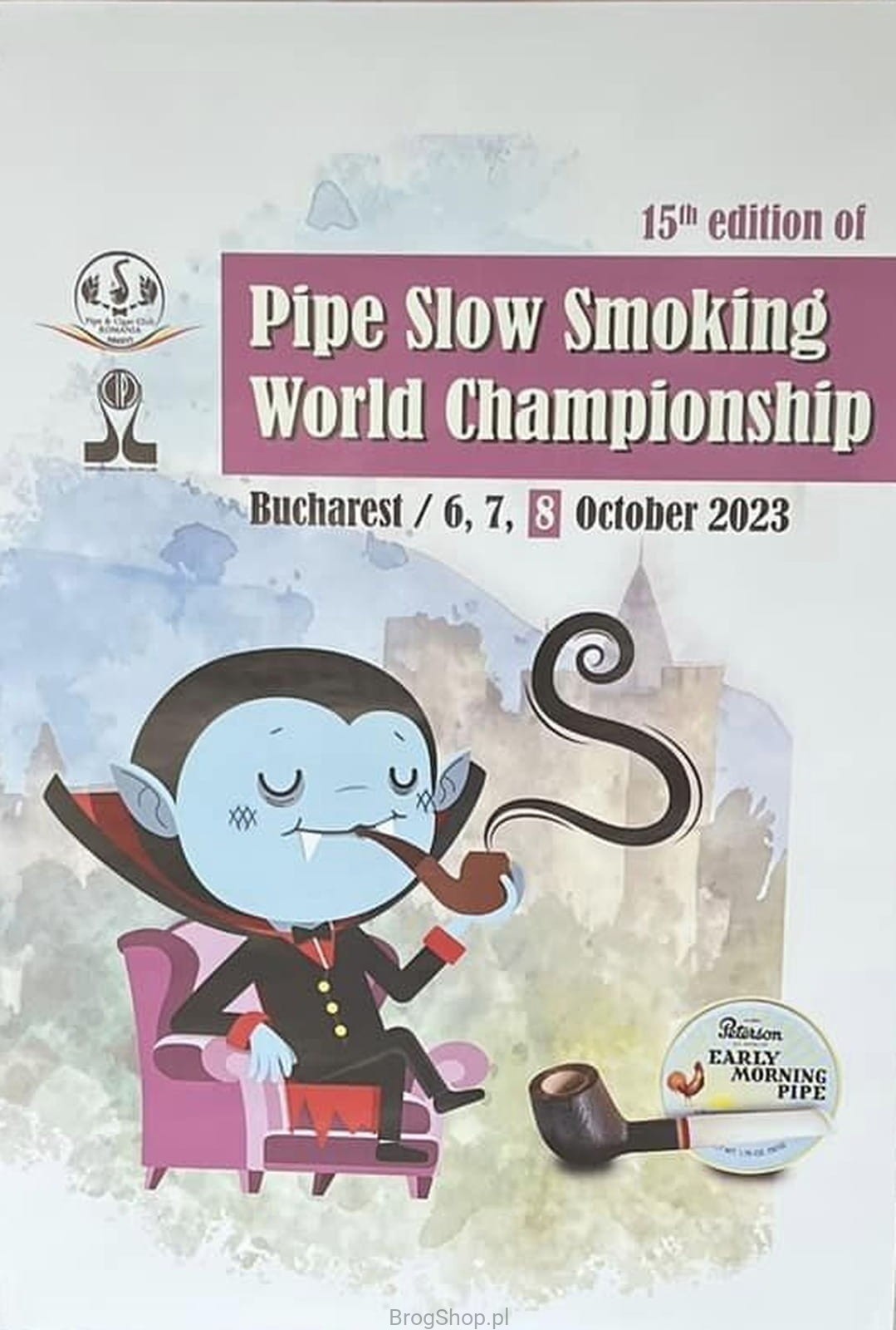 World Championships Bucharest 2023 tournament pipe BrogShop