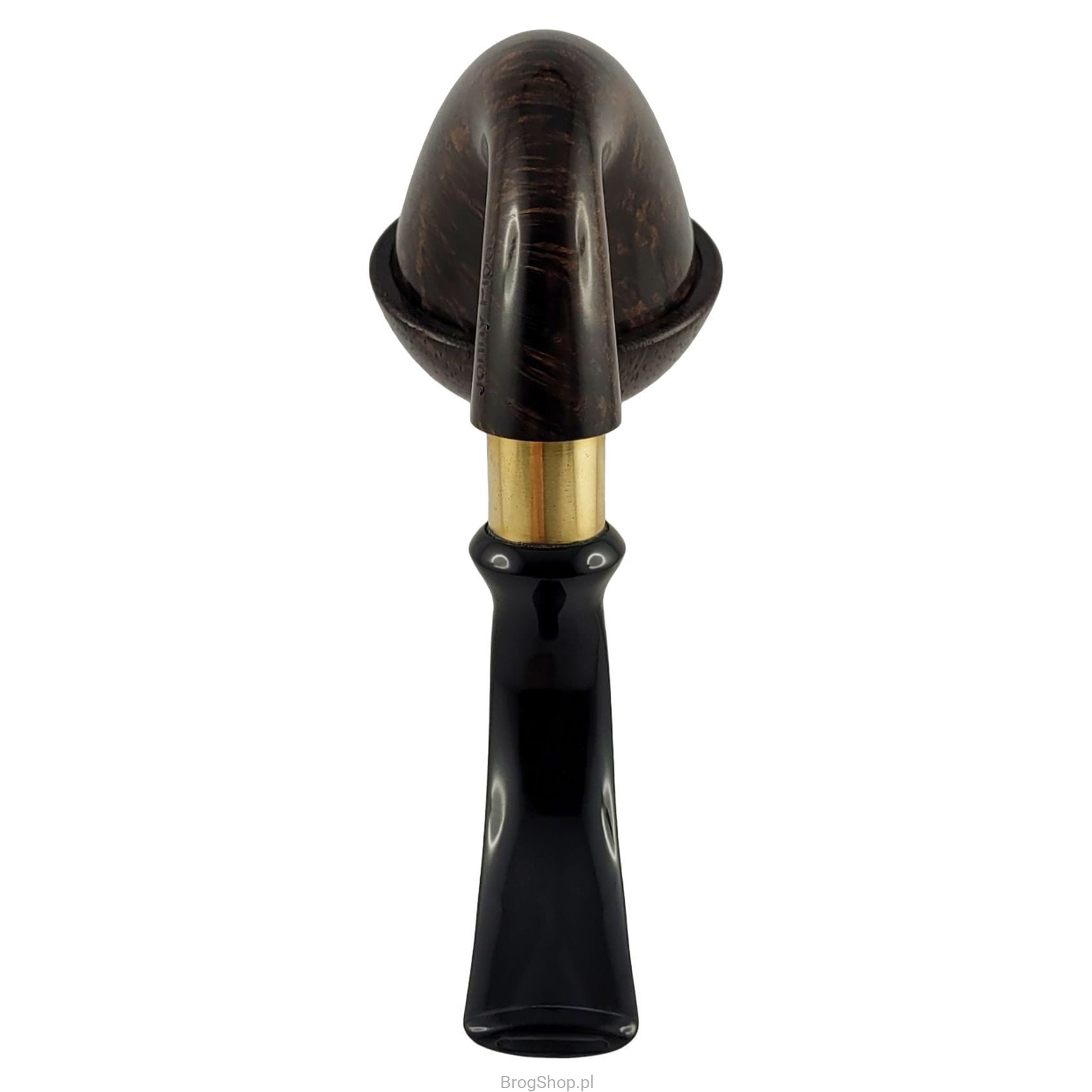 Bent Calabash 406 Wenge Briar pipe Johny Pipes Iran BrogShop